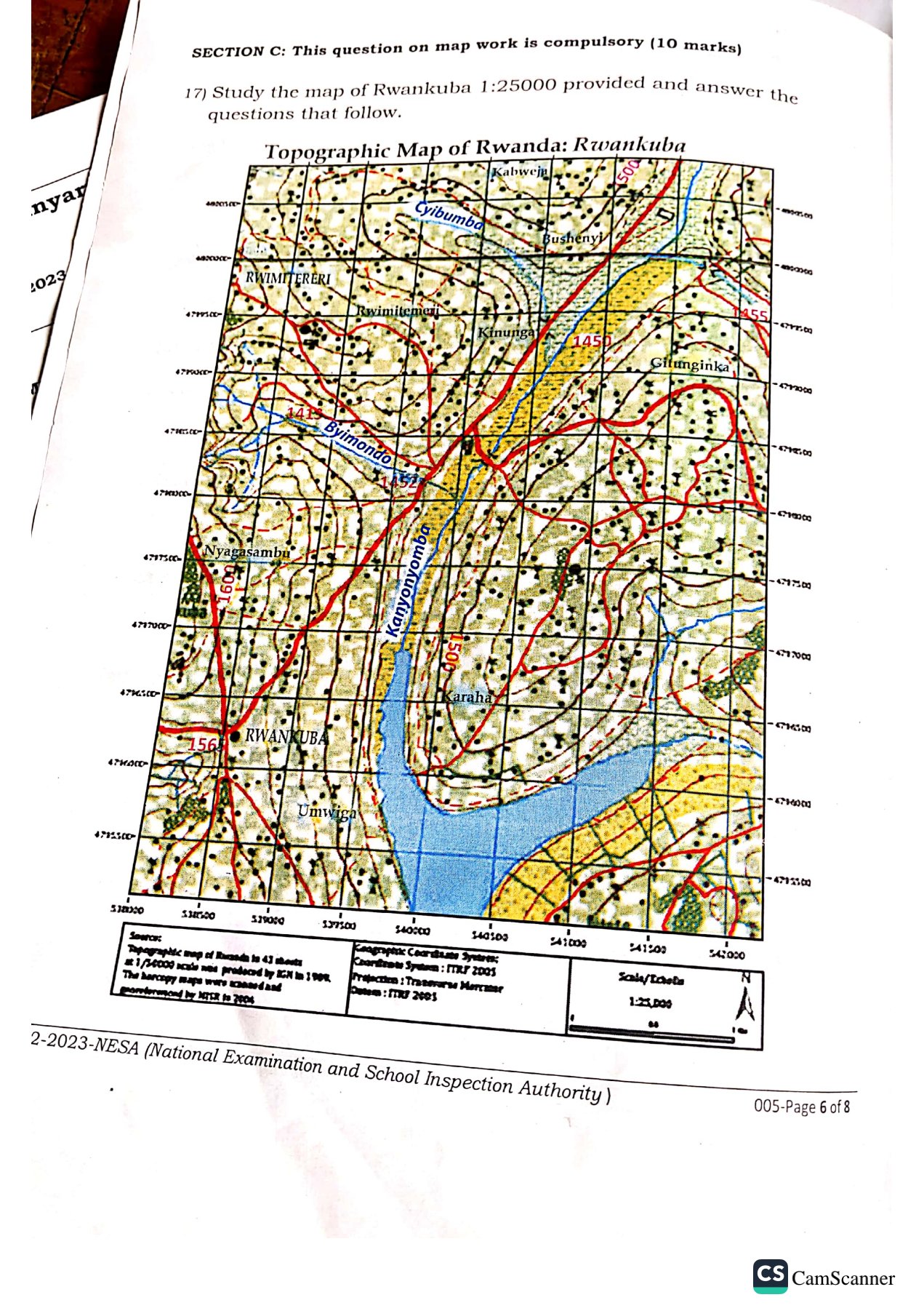 NESA S3 GEOGRAPHY AND ENVIRONMENT (PHYSICAL) NATIONAL EXAMINATION PAST ...